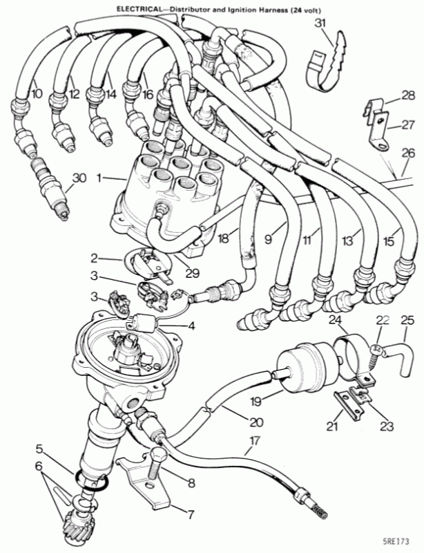 LT Lead, Coil To Distributor | 101 Parts